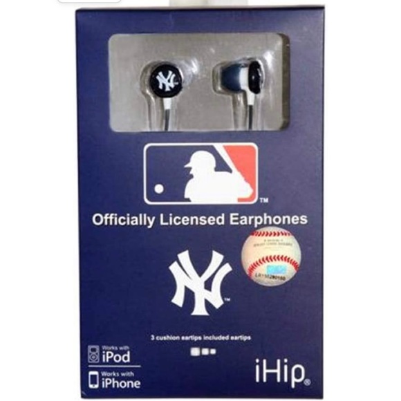 MLB | Headphones | Ihip Mlb New York Yankees Printed Headphones | Poshmark